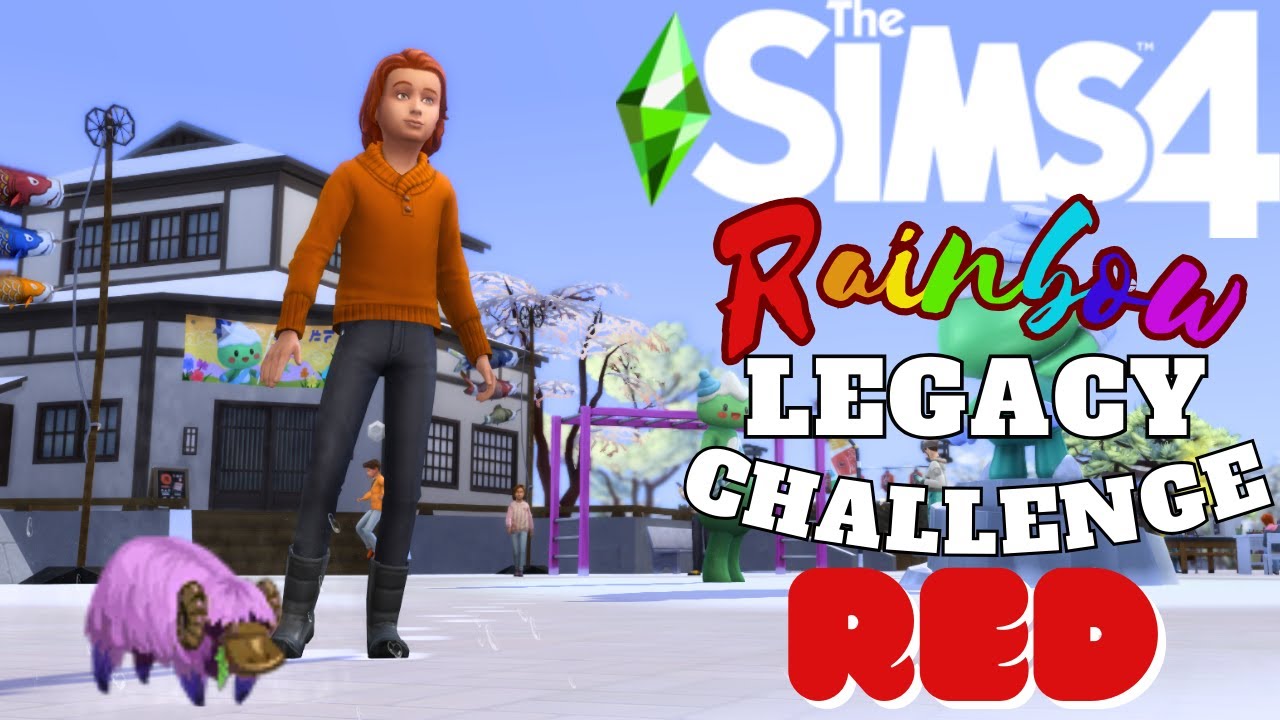 Sims 4 The Rainbow Legacy Challenge: RED GEN #17 (Festival Of Youth ...