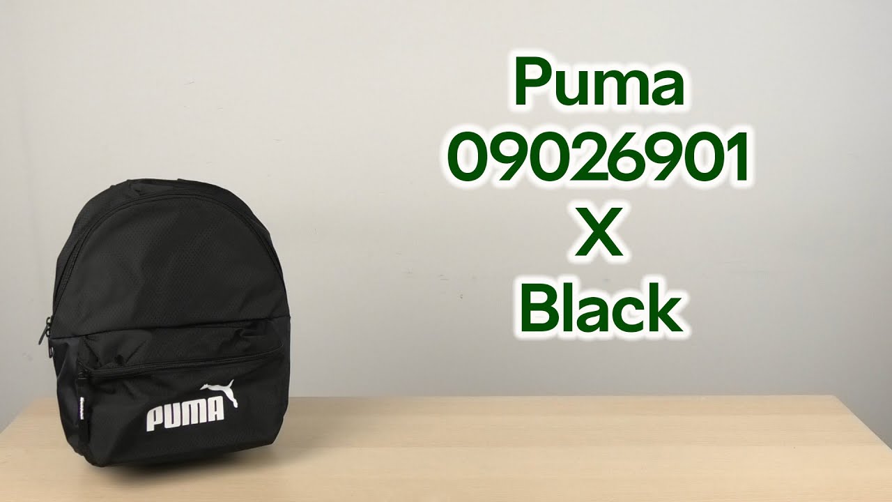 Розпаковка Puma 09026901 X Black - YouTube