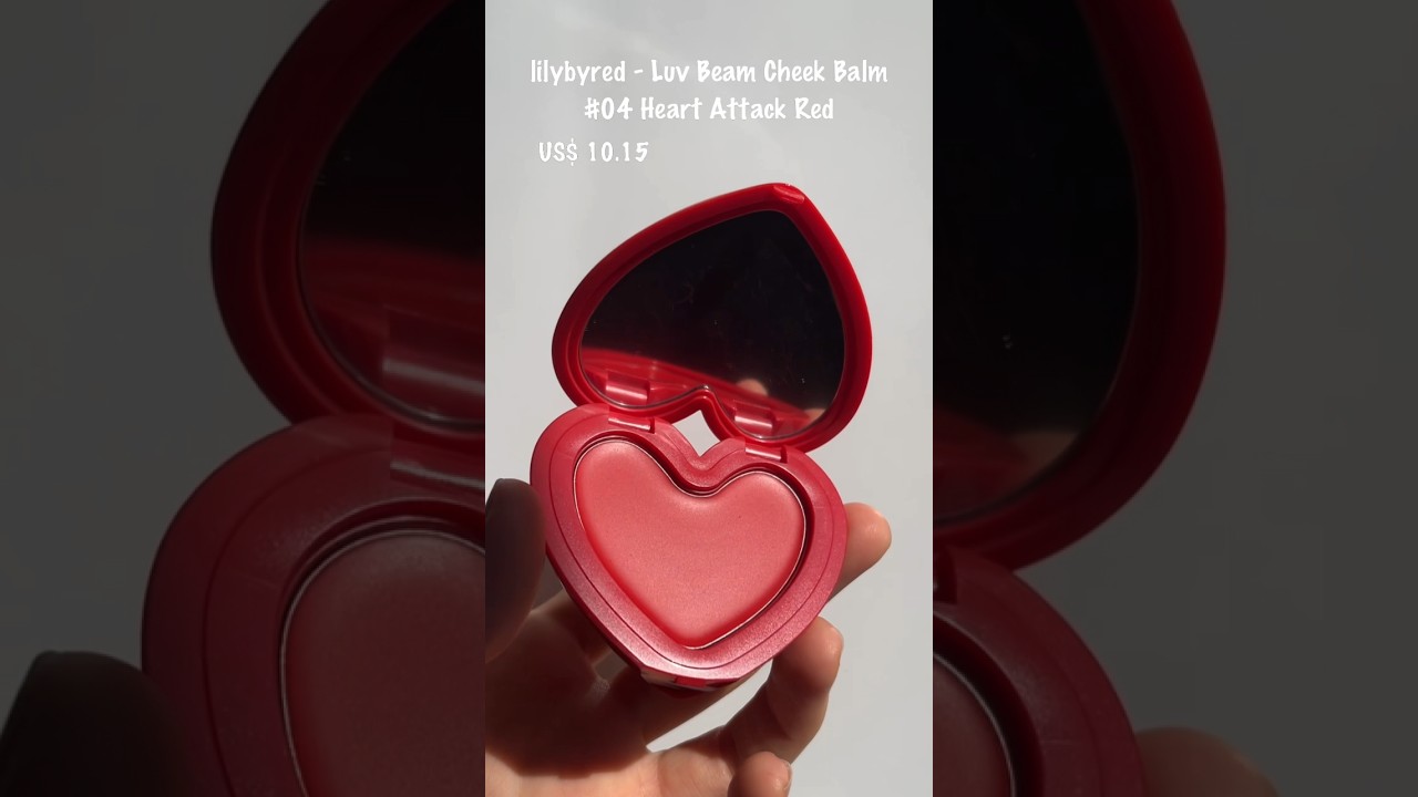 Heart shaped cream blush from Yesstyle.com - YouTube