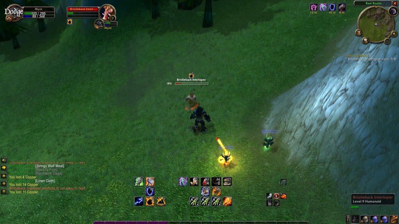 Mulgore Quests - A Sacred Burial (WoW Classic) - YouTube