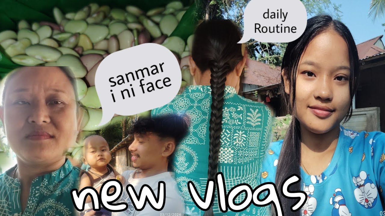 mom c vlogs khyow 😂tok la masa khok narak kha ag 😆/#minivlog # ...