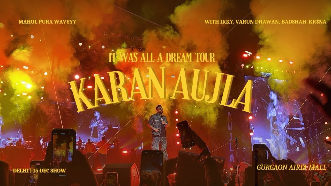 Karan Aujla Jaipur Concert Live Performance ️🤌🏻! Full Vlog | It Was All ...