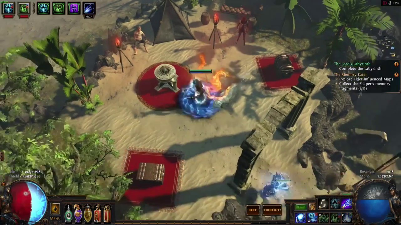 [Path of Exile] Elementalist Arc ビルド紹介動画 その02 [PoE] AHC 3.1 - YouTube