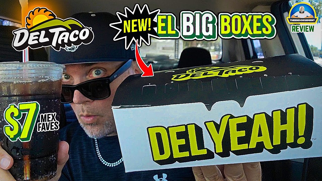 Del Taco® Mex Faves El BIG Box Review! 🌮📦 | Is The $7 El Big Box Worth ...