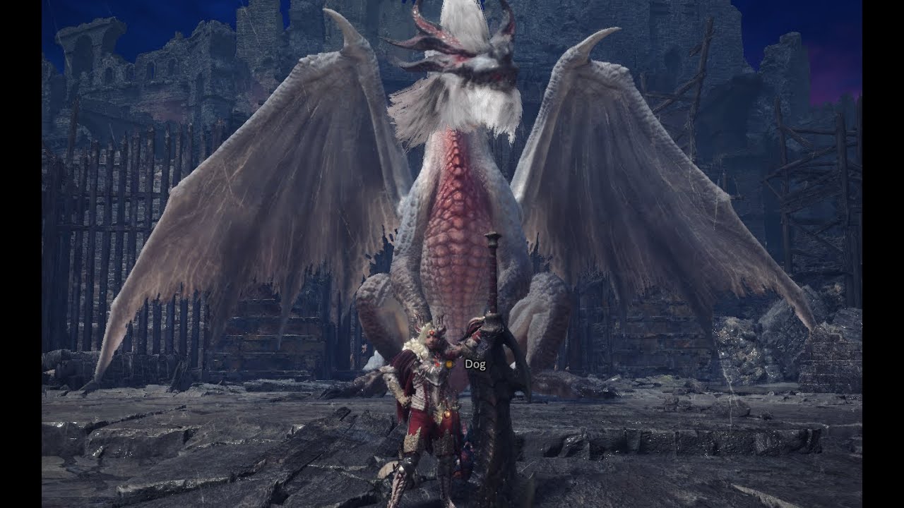 White Fatalis Full Fight: MHWI White Fatalis Resurgence Mod - YouTube