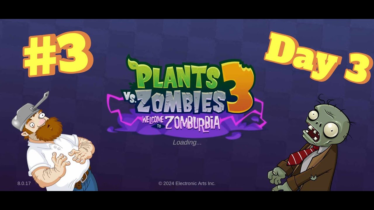 Plant vz Zombie 3 | PvZ 3 Walkthrough Day 3 - YouTube
