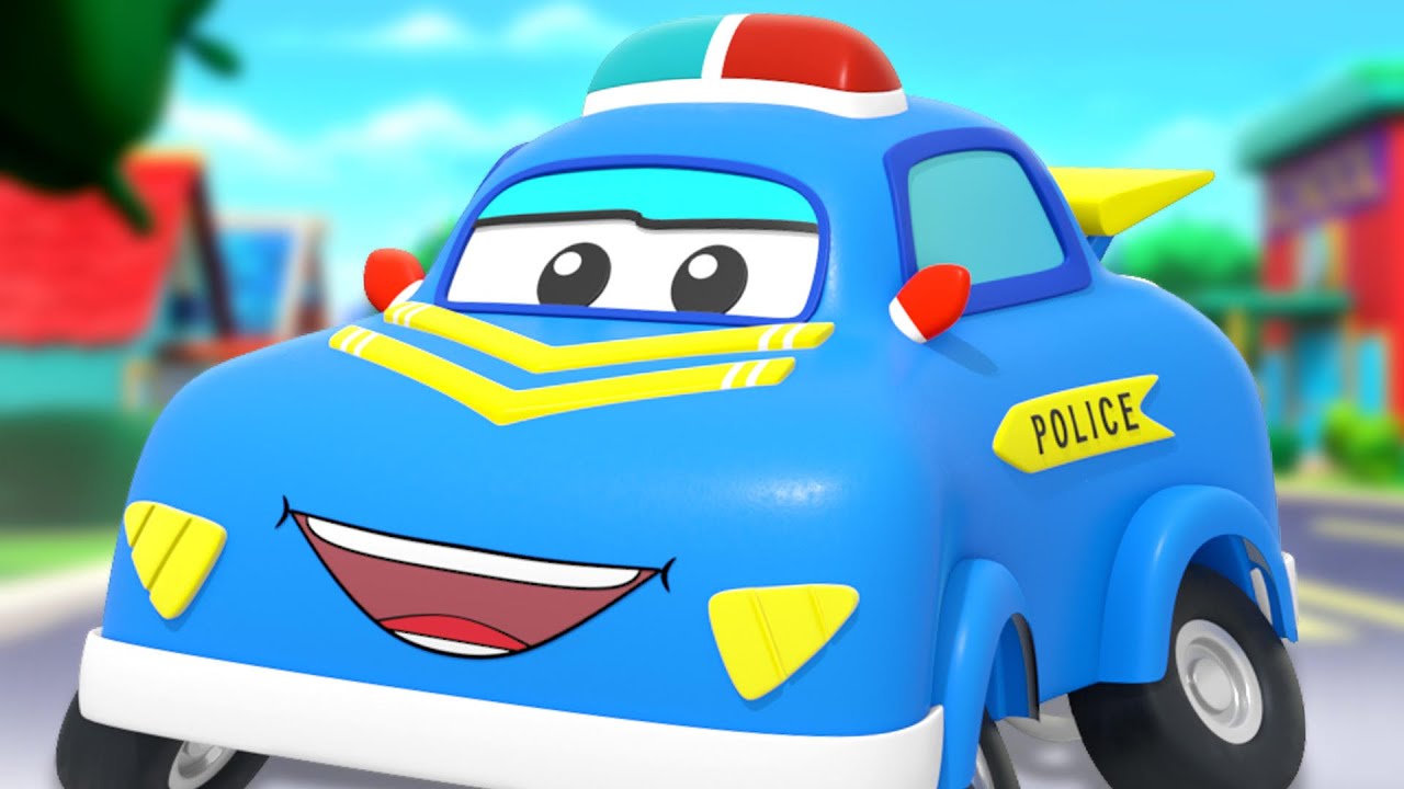Wheels On The Police Car - Vehicle Song and Nursery Rhyme for Children ...
