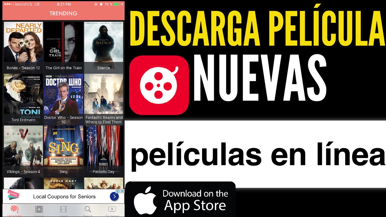 Como descargar y ver Películas nuevas en tu iPhone,iPad y iPod en IOS ...