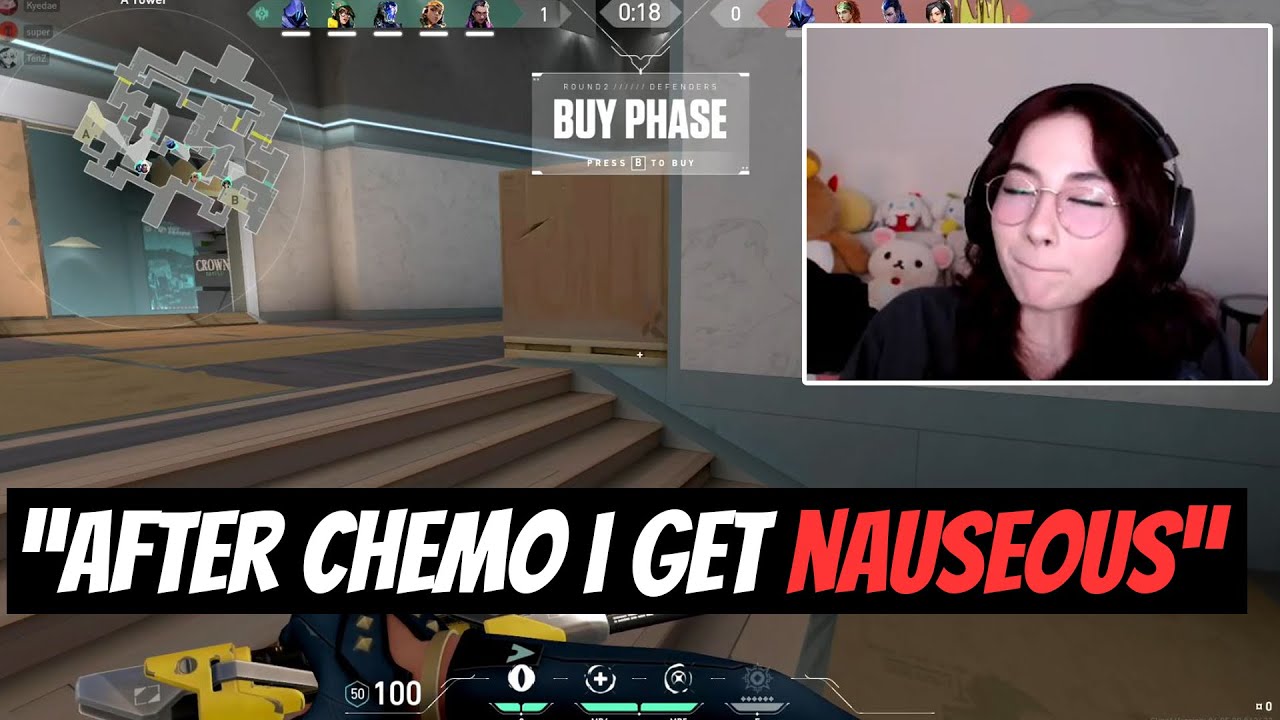 Kyedae on How she feels after her 1st Chemotherapy session - YouTube