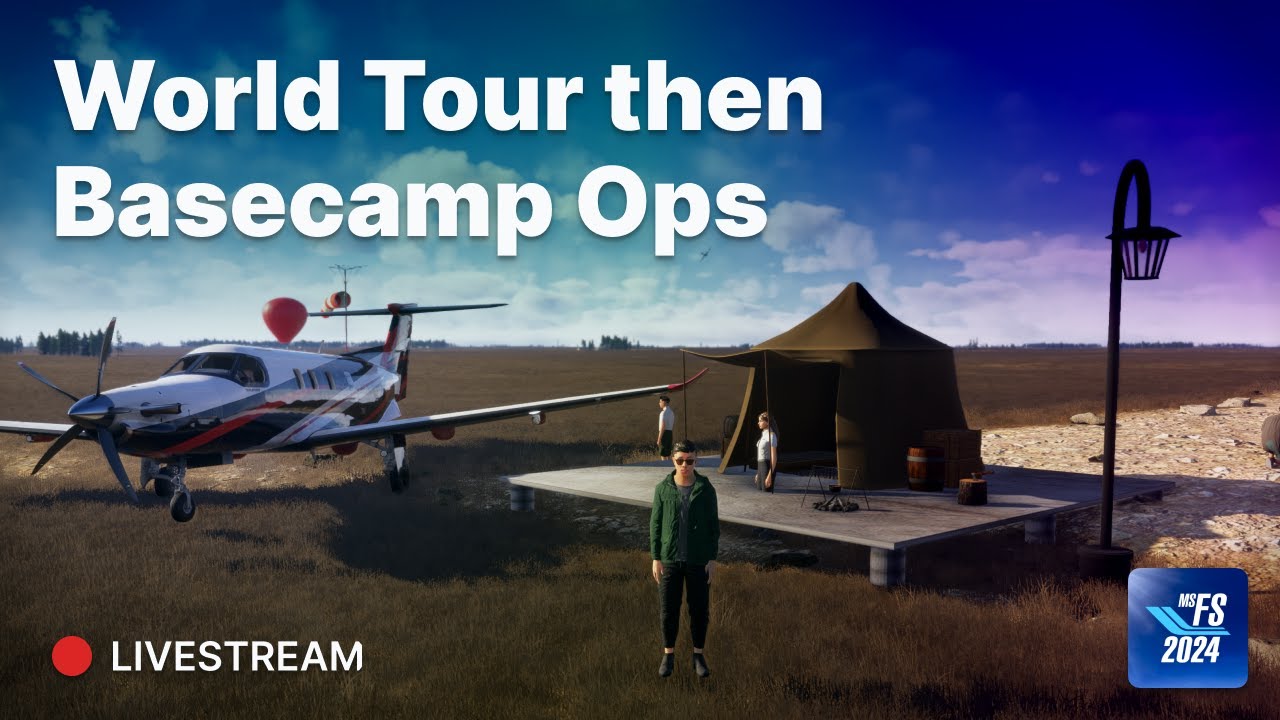 Around the World #18 then Basecamp Ops in OnAir Company - YouTube