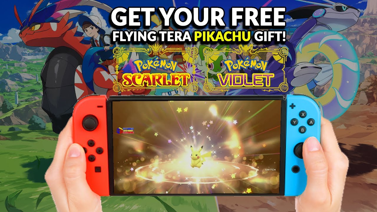 FREE FLYING TERA PIKACHU IN POKEMON SCARLET AND VIOLET! I DON'T SEE ANY ...