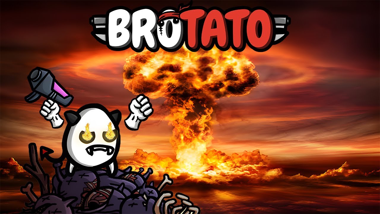 Nuclear Launcher Demon Build = PURE CHAOS Brotato: New Dawn - YouTube