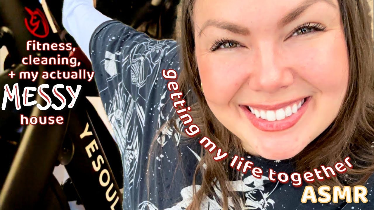 Asmr Vlog Exposing Myself😅🧼 Mom Life Cleaning Fitness Journey