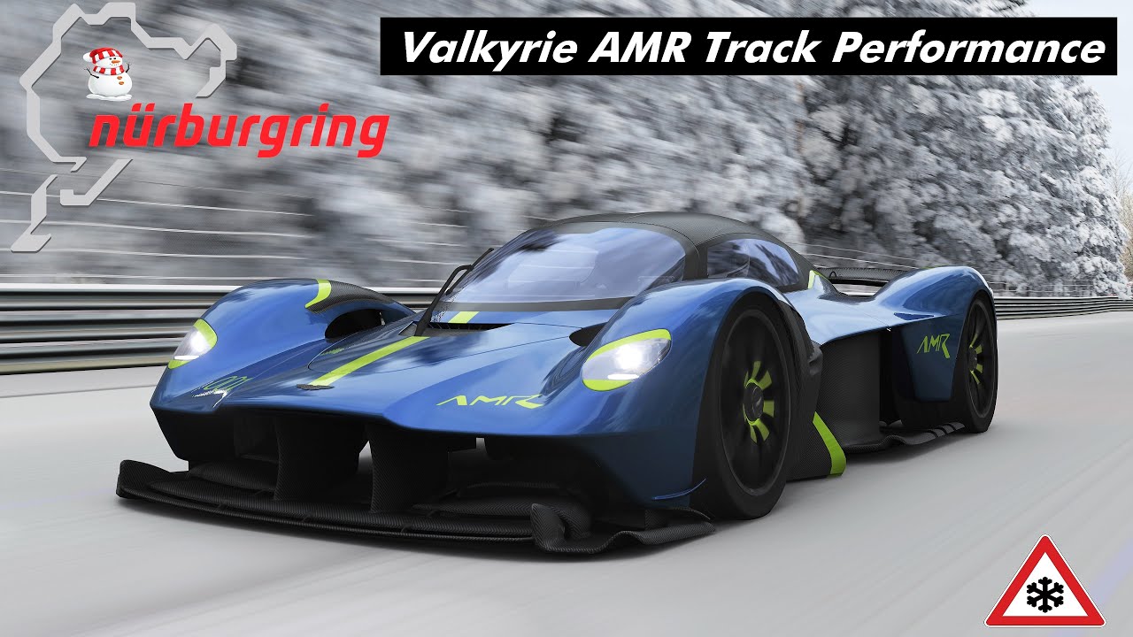 Aston Martin Valkyrie AMR Track Performance Pack at Nurburgring ...