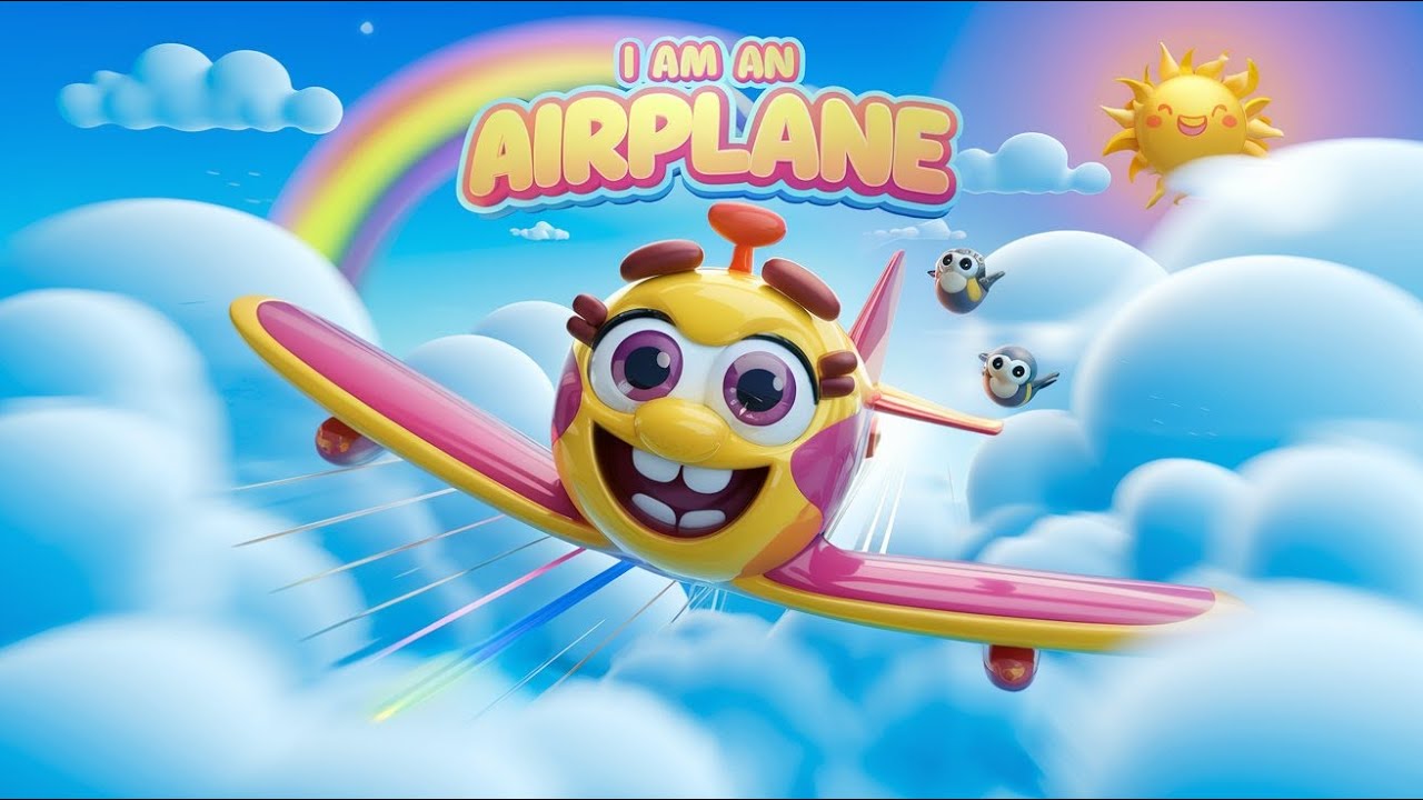 I am an Airplane Song|Kids &Nursery Rhymes - YouTube