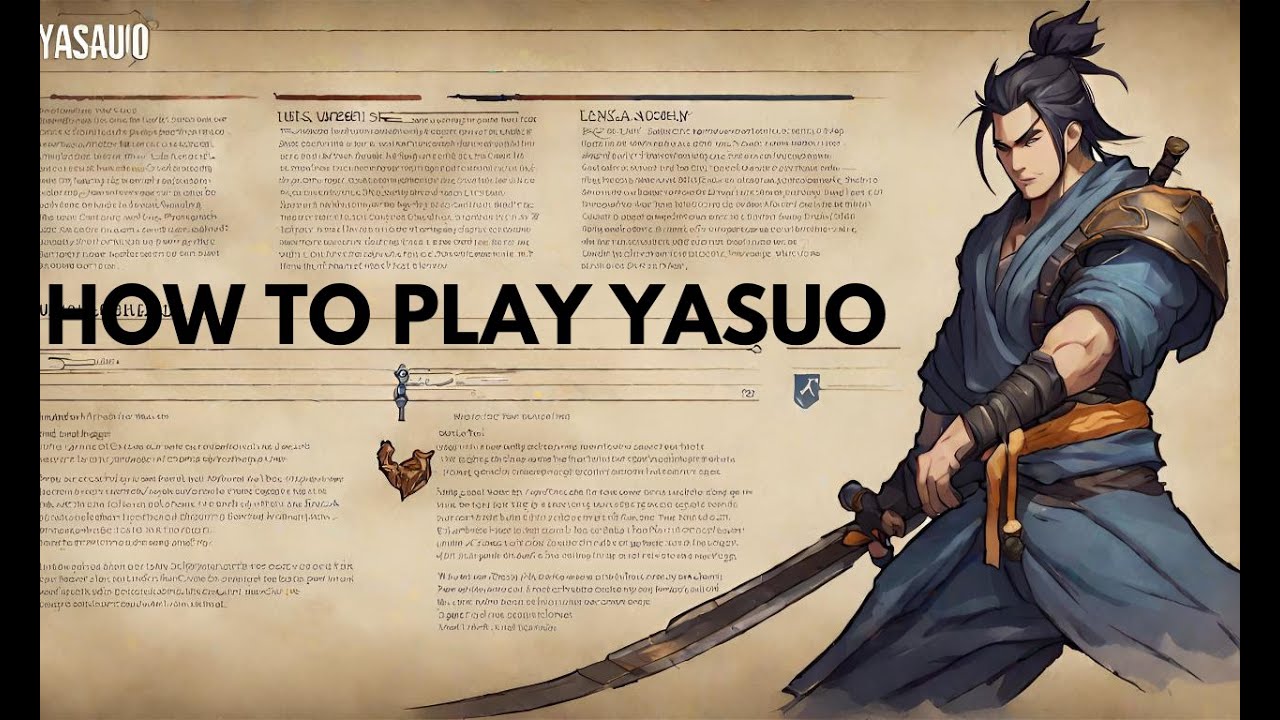 Yasuo Champion Guide: Strengths and Weaknesses - YouTube