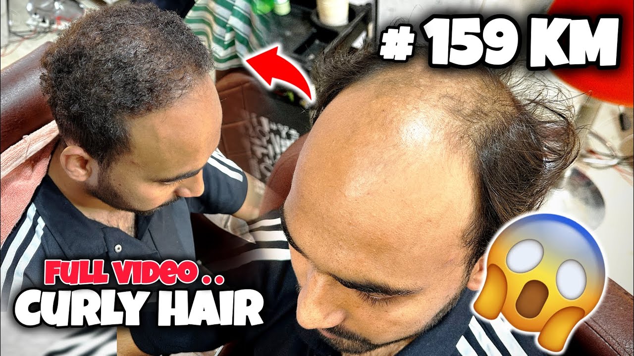 भाई आया दिल्ली से Pumming करवाने 😍 | Curly Hair Treatment | How To ...