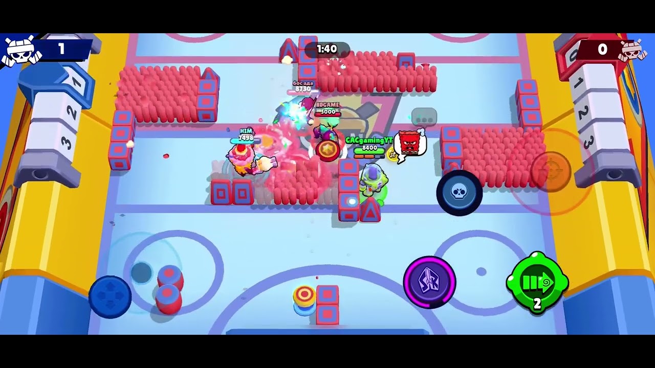 New air hockey 2v2 brawl stars: trying out new game mode for first time ...