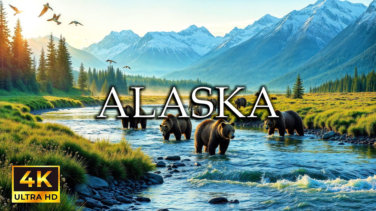 ALASKA 4K | A Journey Through Glaciers, Majestic Peaks & Untamed Wilderness - YouTube