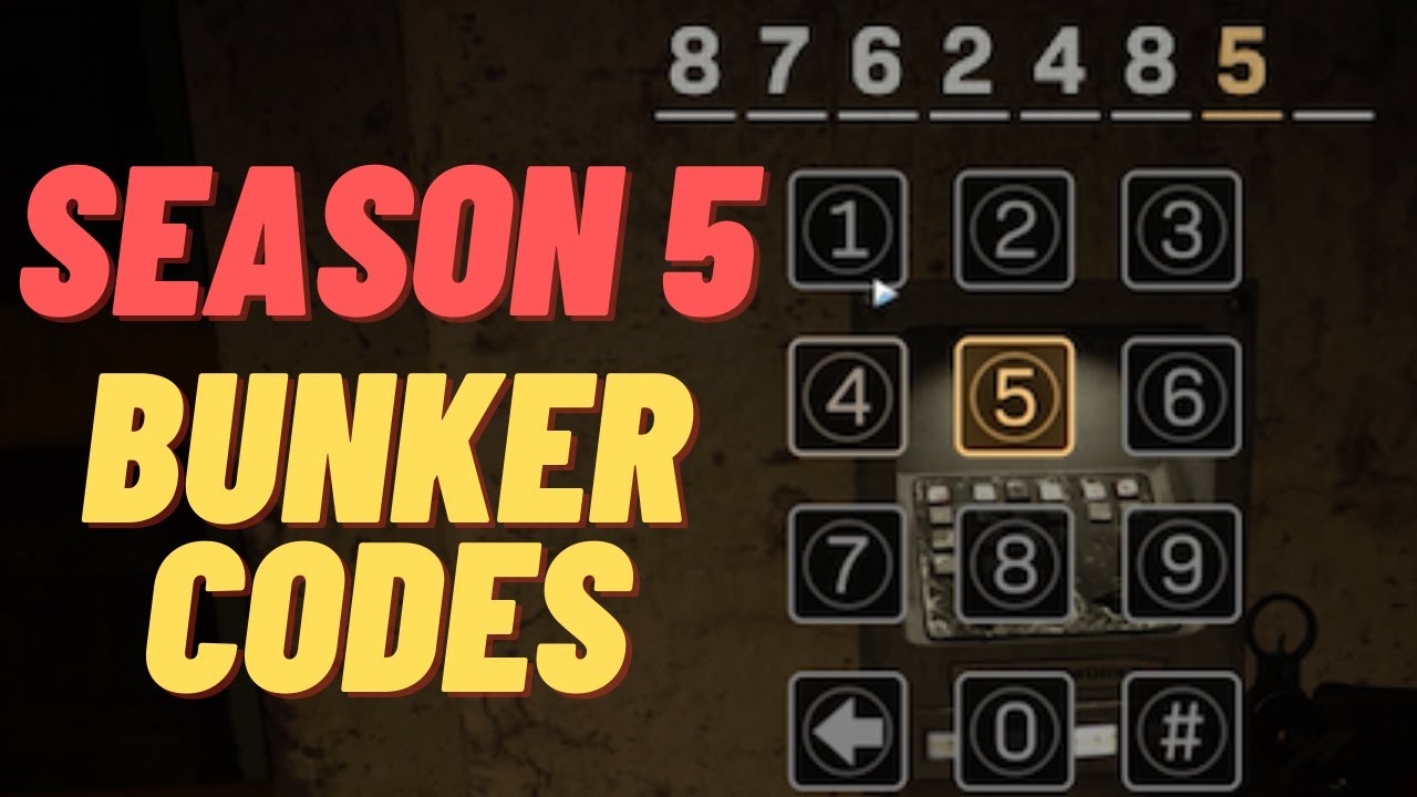 Warzone Bunker Codes Farmland Bunkers & More *NEW SEASON 5* - YouTube