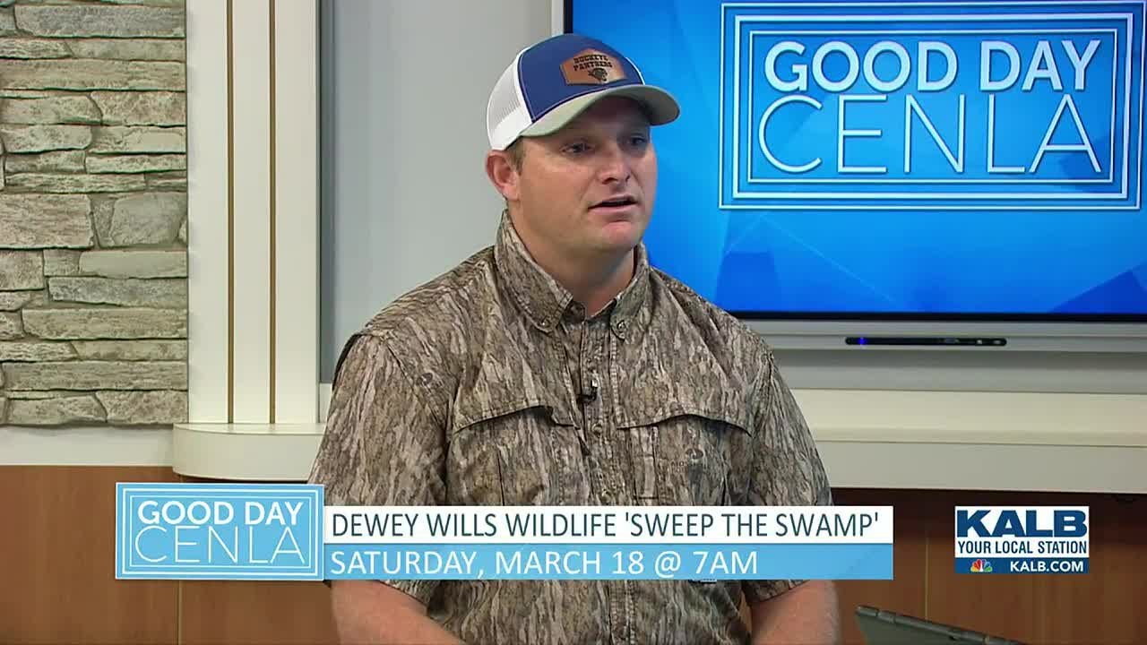 Dewey Wills Wildlife 'Sweep the Swamp' - YouTube