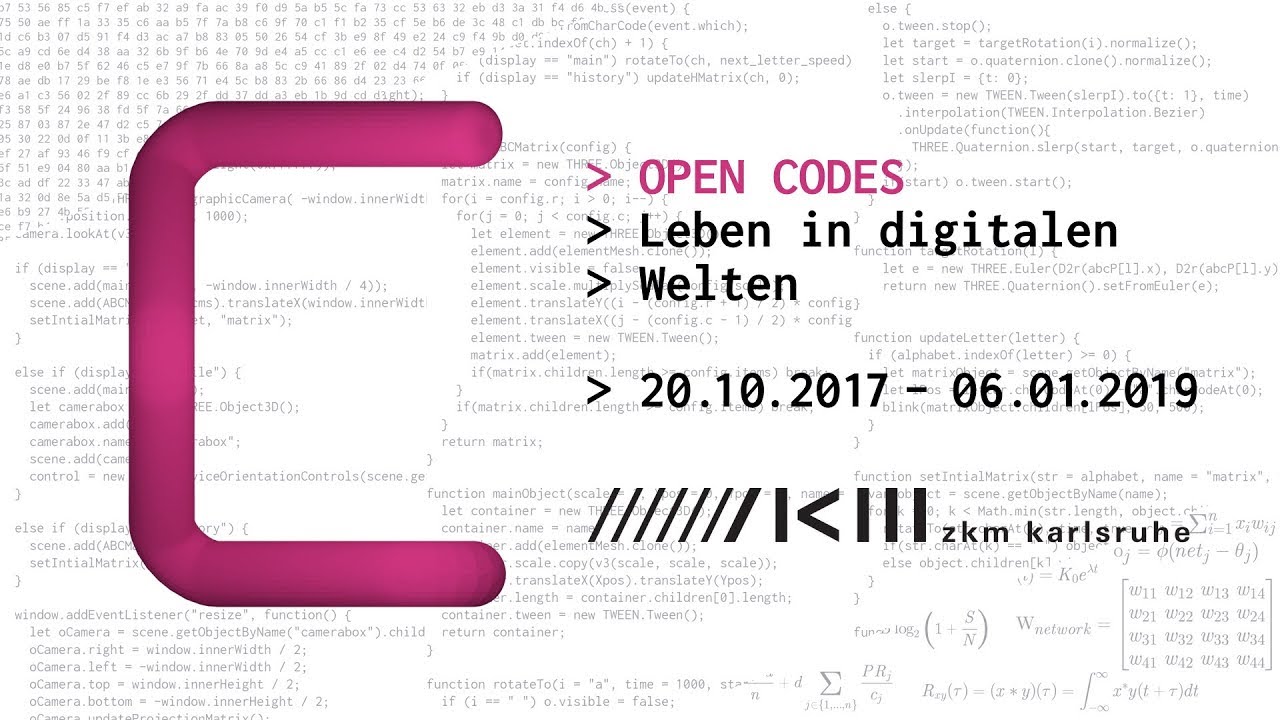 Open Codes | Leben in digitalen Welten - YouTube