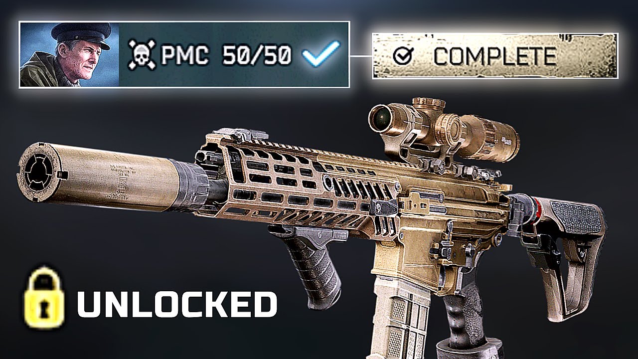 50 PMC Kills to Unlock SPEAR (Lightkeeper Task) - YouTube