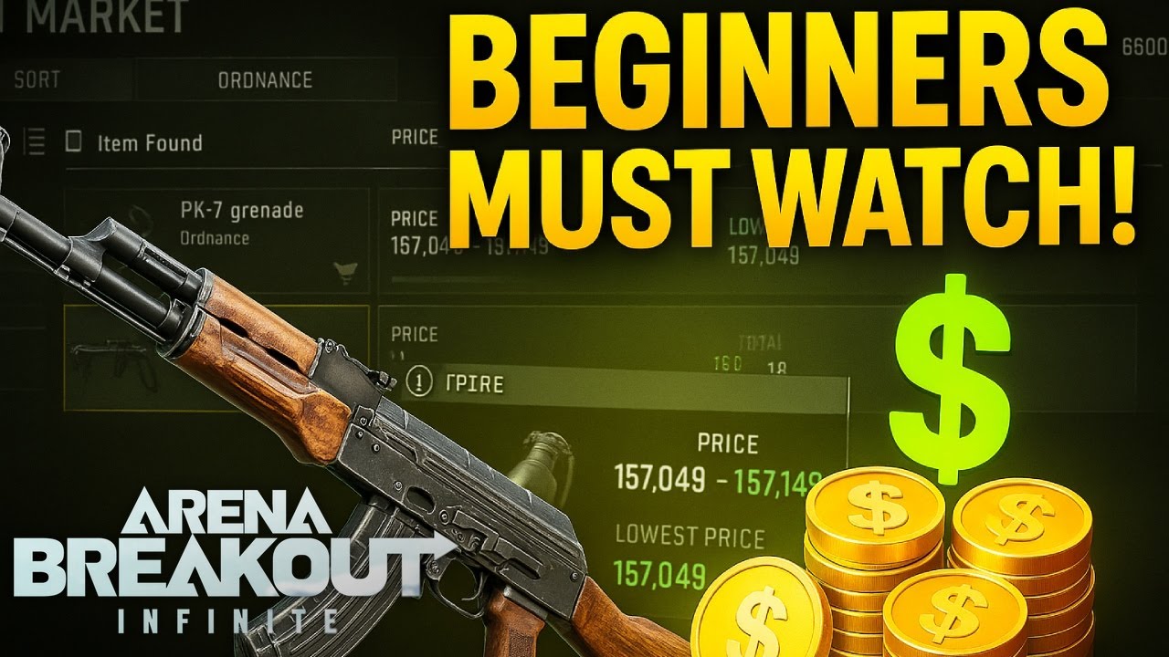Arena Breakout Infinite: How to Use the Market (Beginner Guide) - YouTube