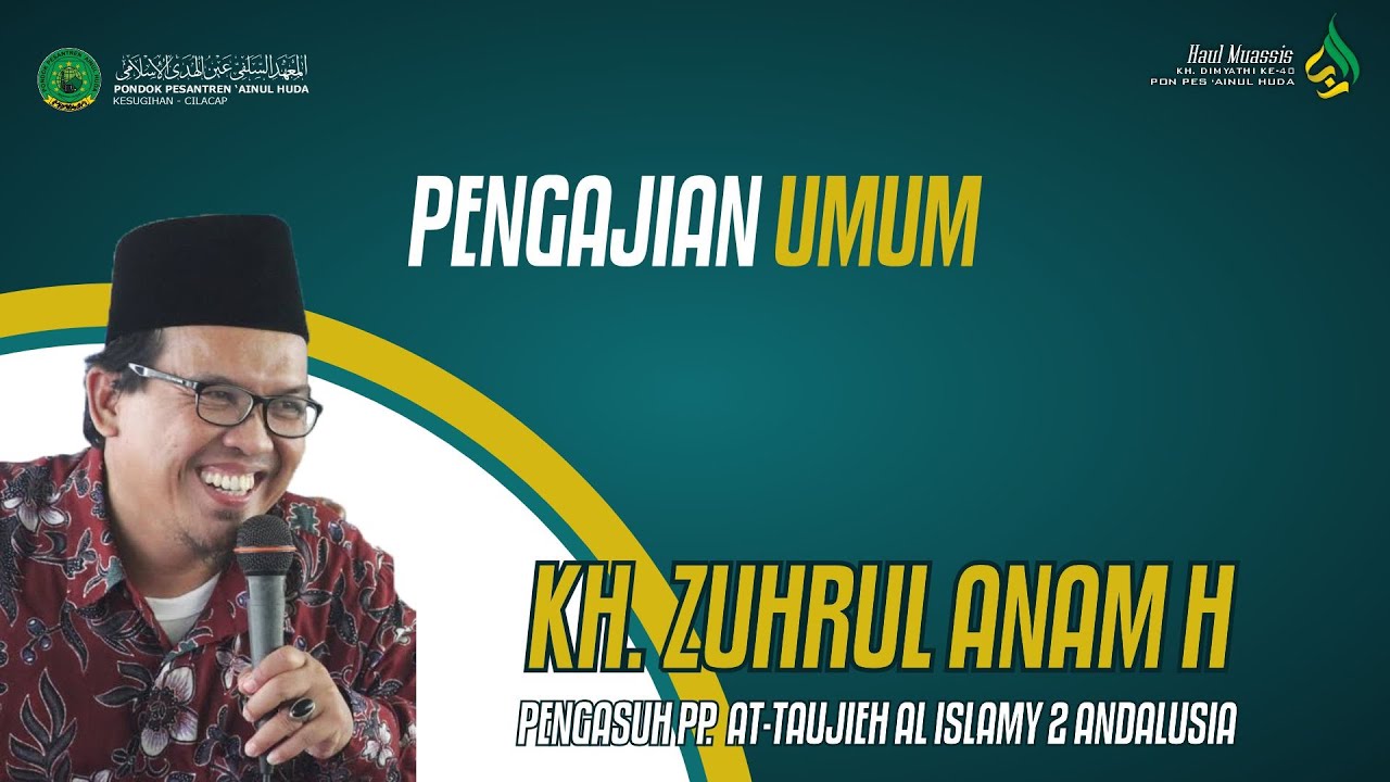 LIVE || Pengajian Akbar Dalam Rangka Harlah PP Ainul Huda Ke-77 - YouTube