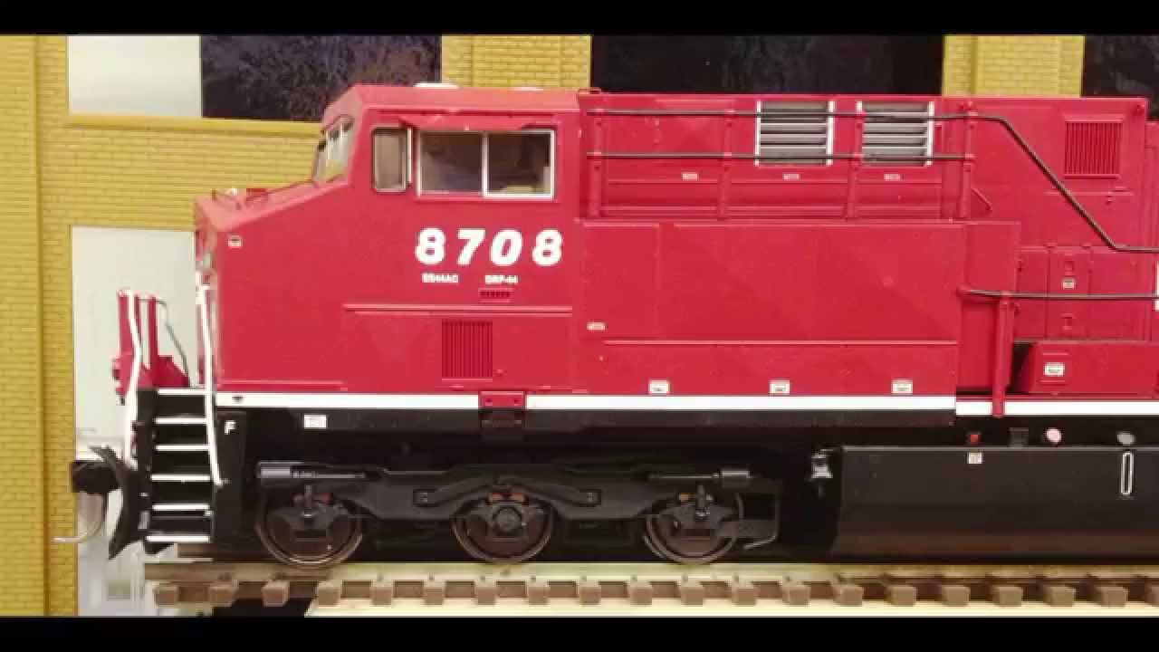 Intermountain ES44AC (GEVO) Canadian Pacific - YouTube