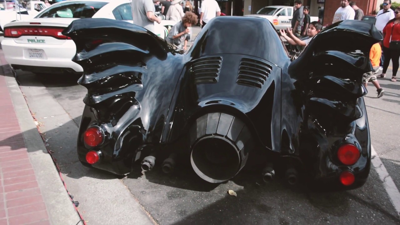 A REAL BATMOBILE? | Nostalgia Car Show 2017 Livermore, CA. - YouTube