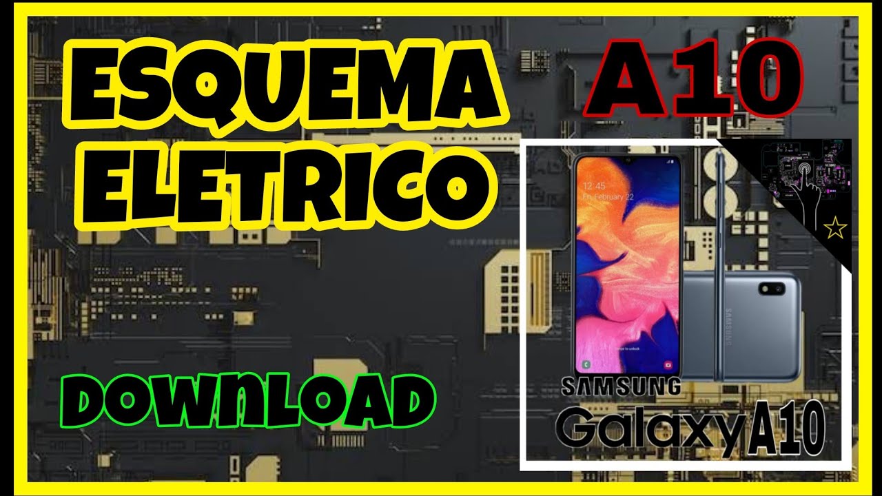 esquema eletrico samsung A10 - YouTube