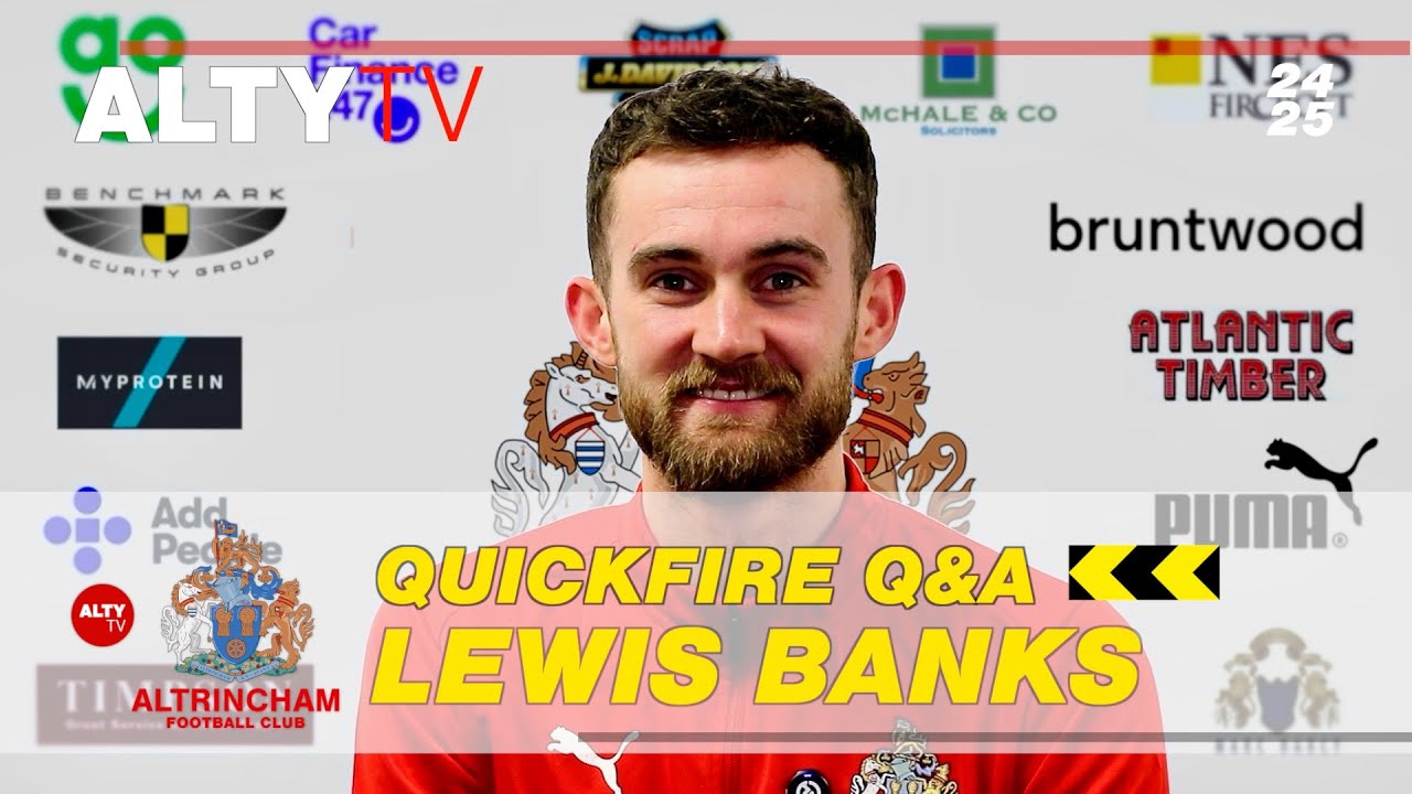 Quickfire Q&A: Lewis Banks - YouTube