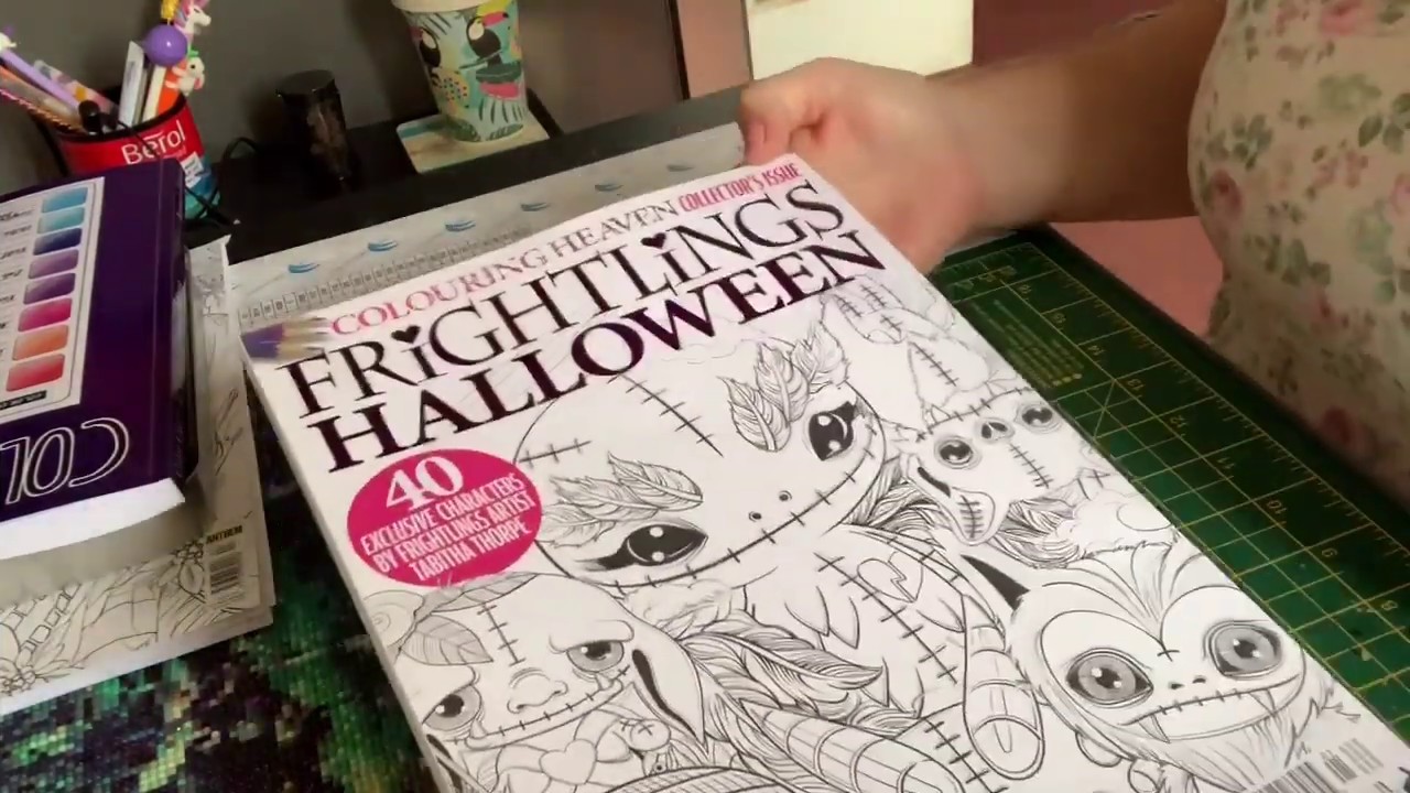 Colouring Heaven Collectors issue adult colouring - Frightlings ...