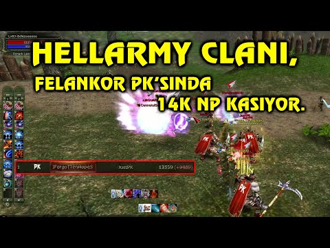 Knight Online PK | Felankor PK'sın da 14K NP Kasıyorlar. | CZ | PK