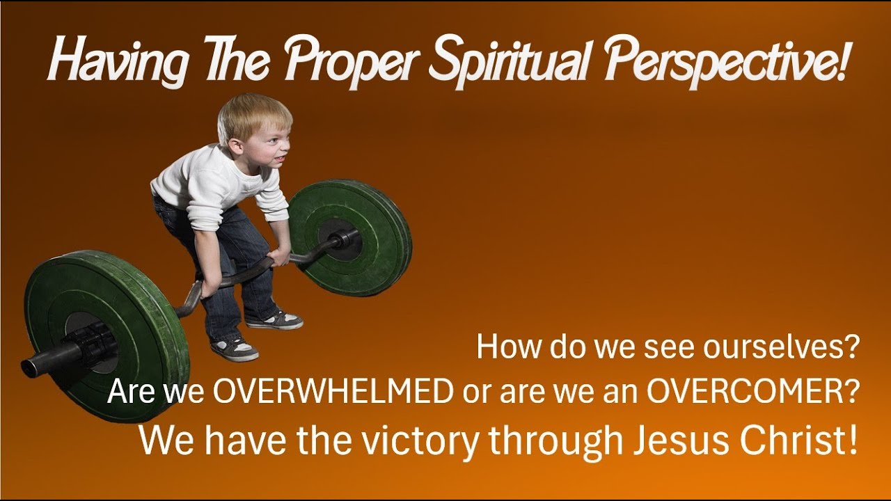 Service 17 Aug 25 Having Proper Spiritual Perception - YouTube