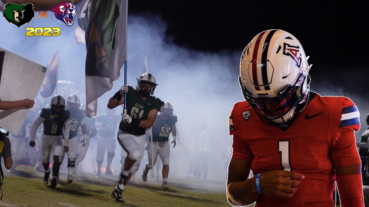 THIS 4-STAR ARIZONA COMMIT DOMINATED IN THIS RIVAL GAME!🔥 (Basha Bears ...