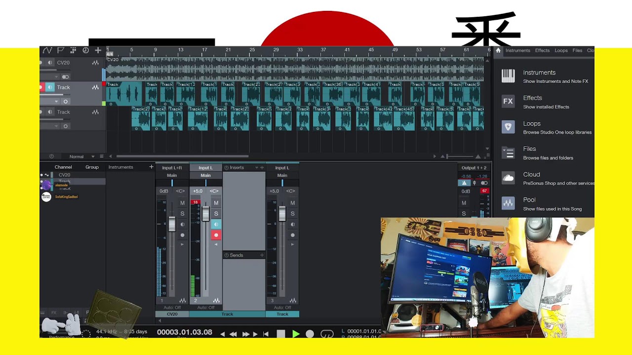 Recording Session 857 - Prod By Cvlt 45- NoEmotion And The Godz - YouTube