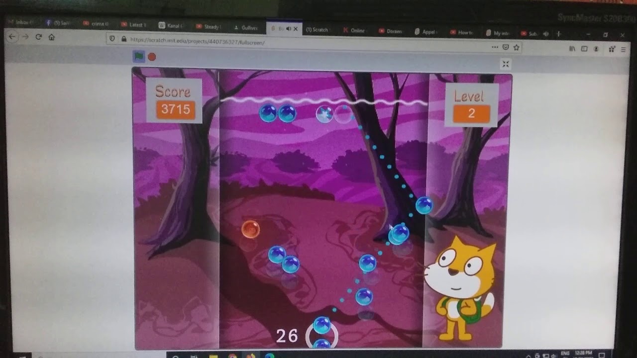 Bubble scratch 2D - YouTube