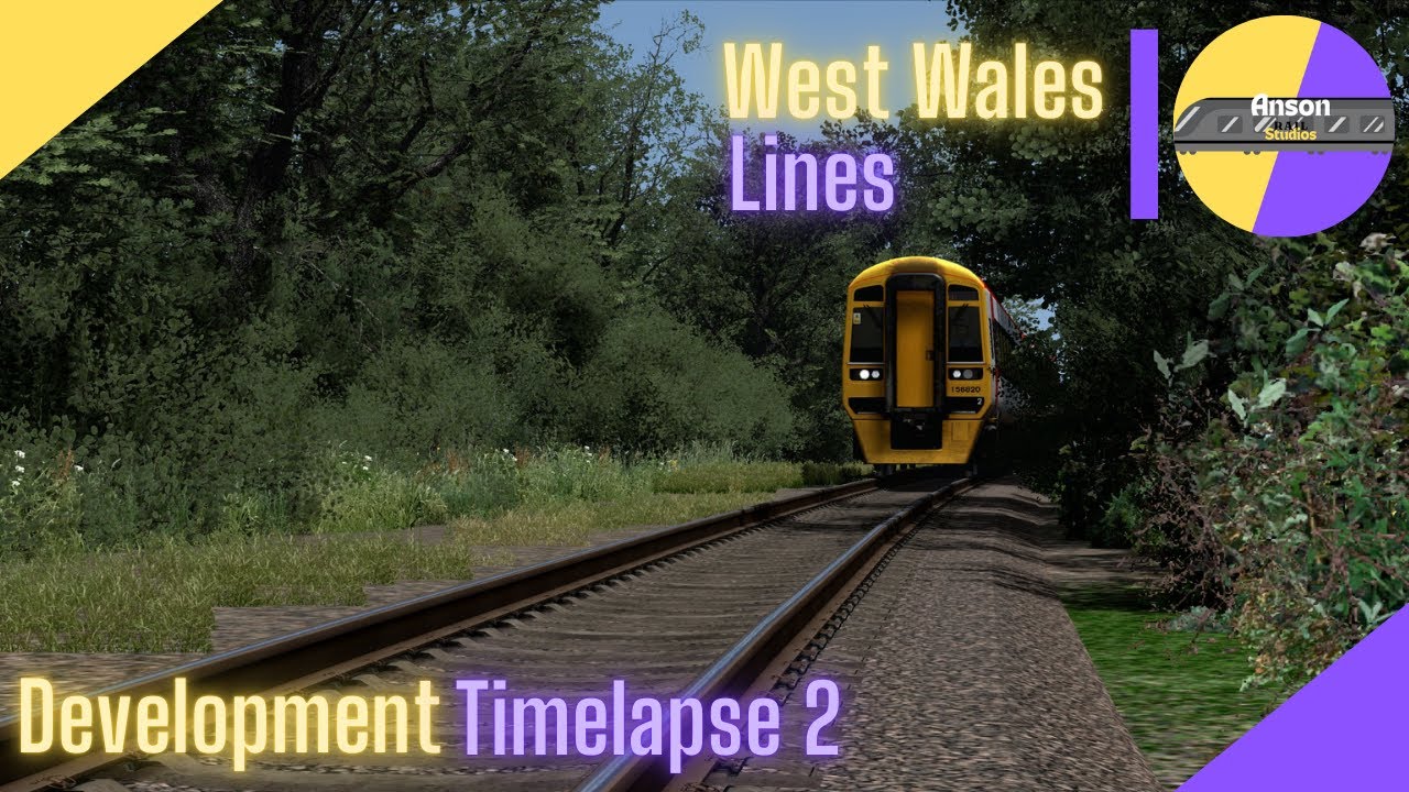 Anson Rail Studios: West Wales Lines Development Timelapse 2 - YouTube
