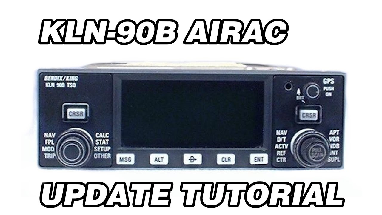 KLN-90B AIRAC/Navdata update tutorial | X-Plane 11 - YouTube