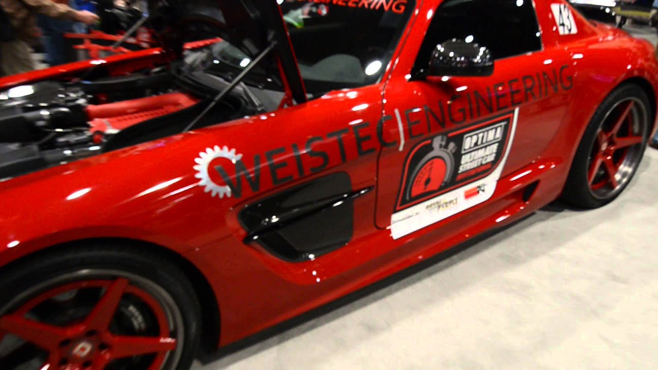 Mercedes SLS Weistec Engineering - YouTube