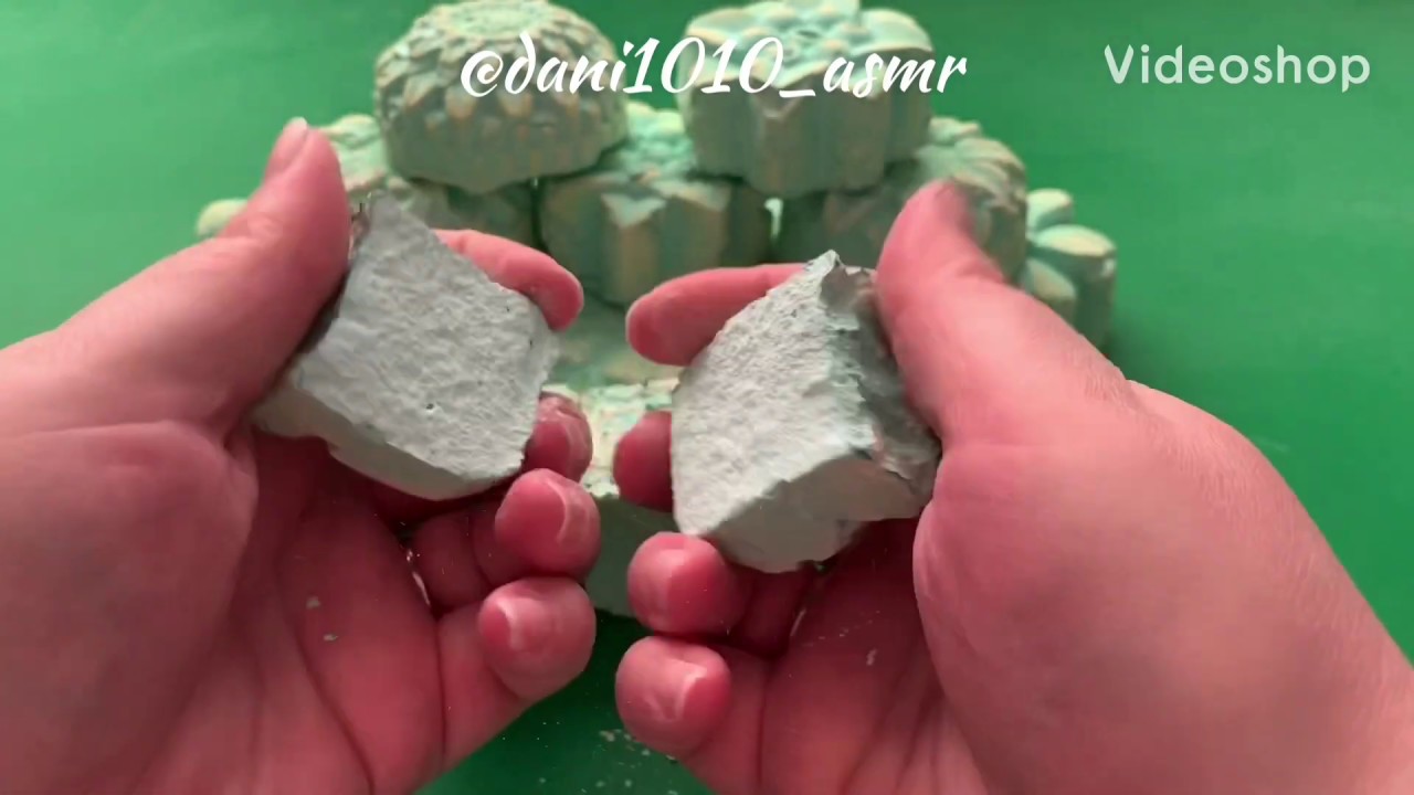 ASMR • Satisfying and EXTREMELY Crunchy Reformed Gym Chalk | Powder ...