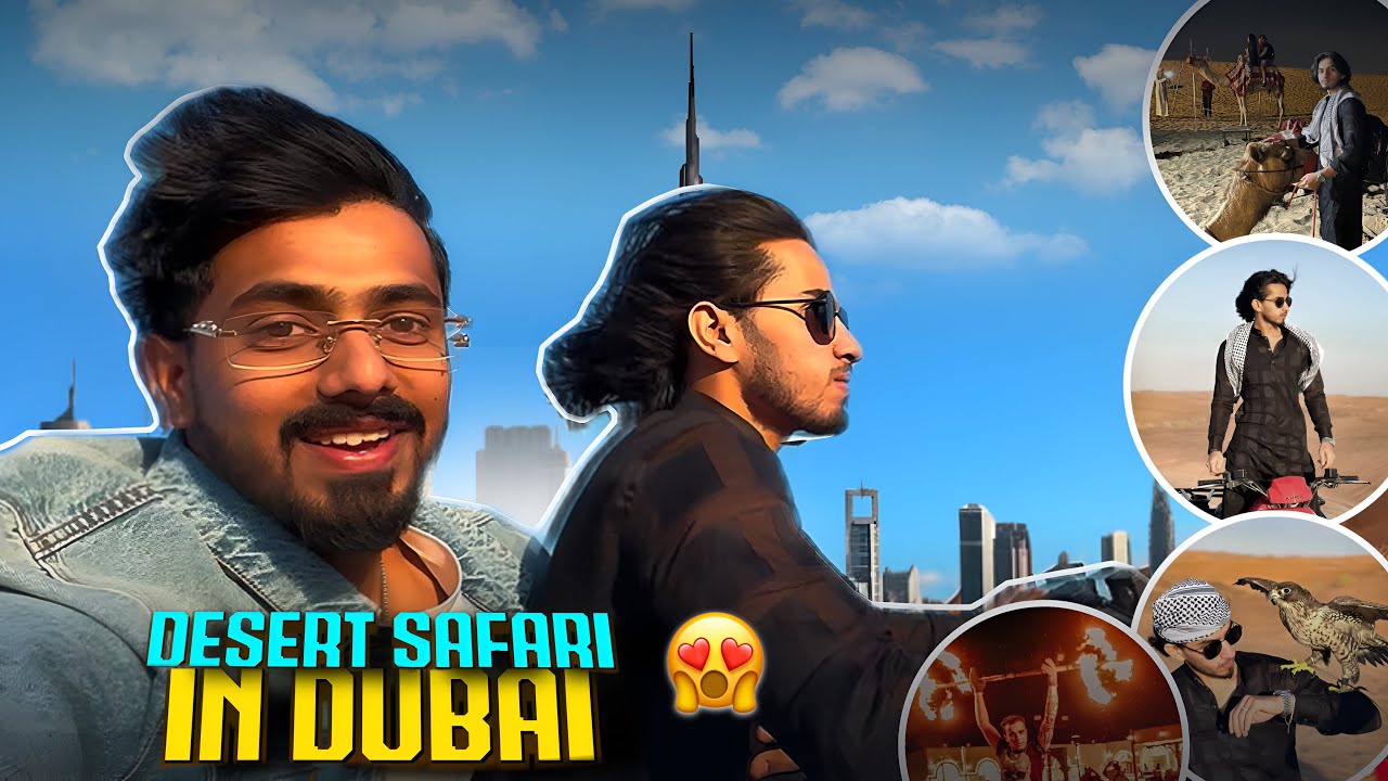 Desert Safari In Dubai😍 | Best Experience! - YouTube