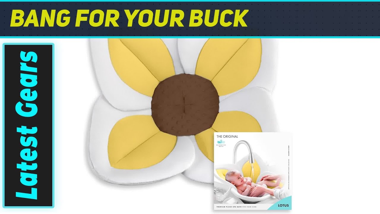 Blooming Bath Lotus: Cutest & Most Comfortable Baby Bath? - YouTube