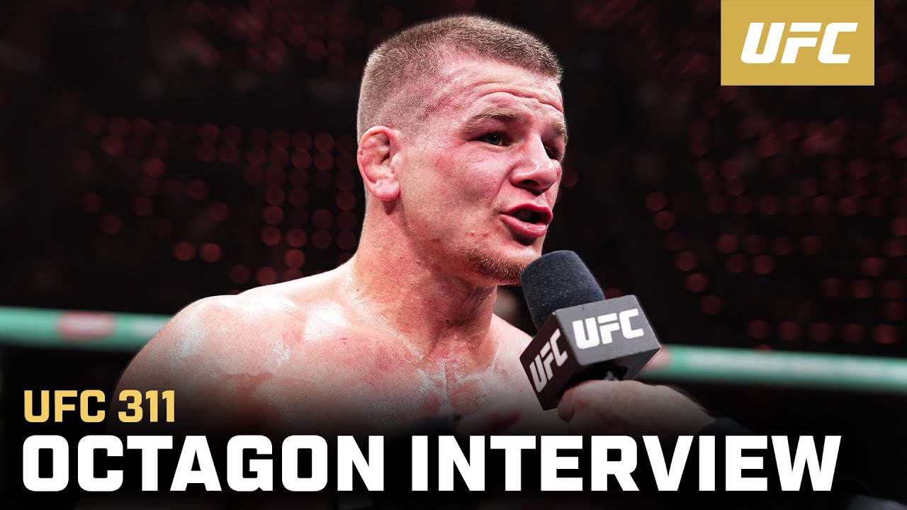 Grant Dawson Octagon Interview | UFC 311 - YouTube