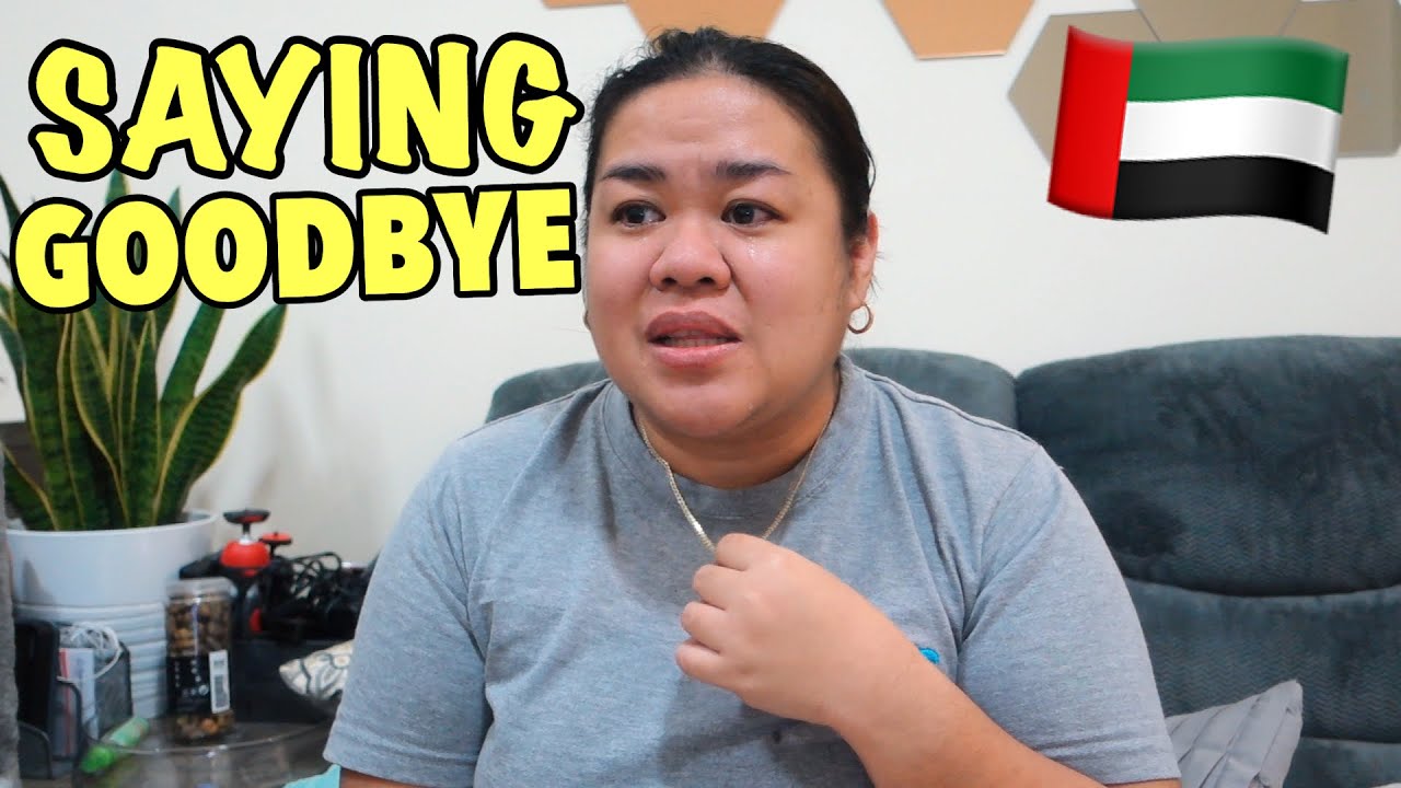 SAYING GOODBYE.... DESPEDIDA DAY! .. || IRISH (OFW LIFE) - YouTube