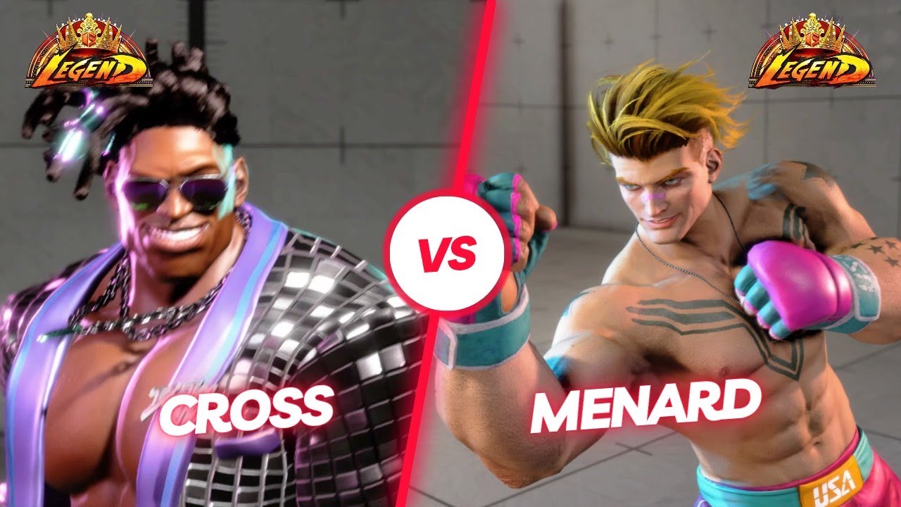 Street Fighter 6 💥 Cross (Deejay) Vs Menard (Luke)💥 SF6 - YouTube