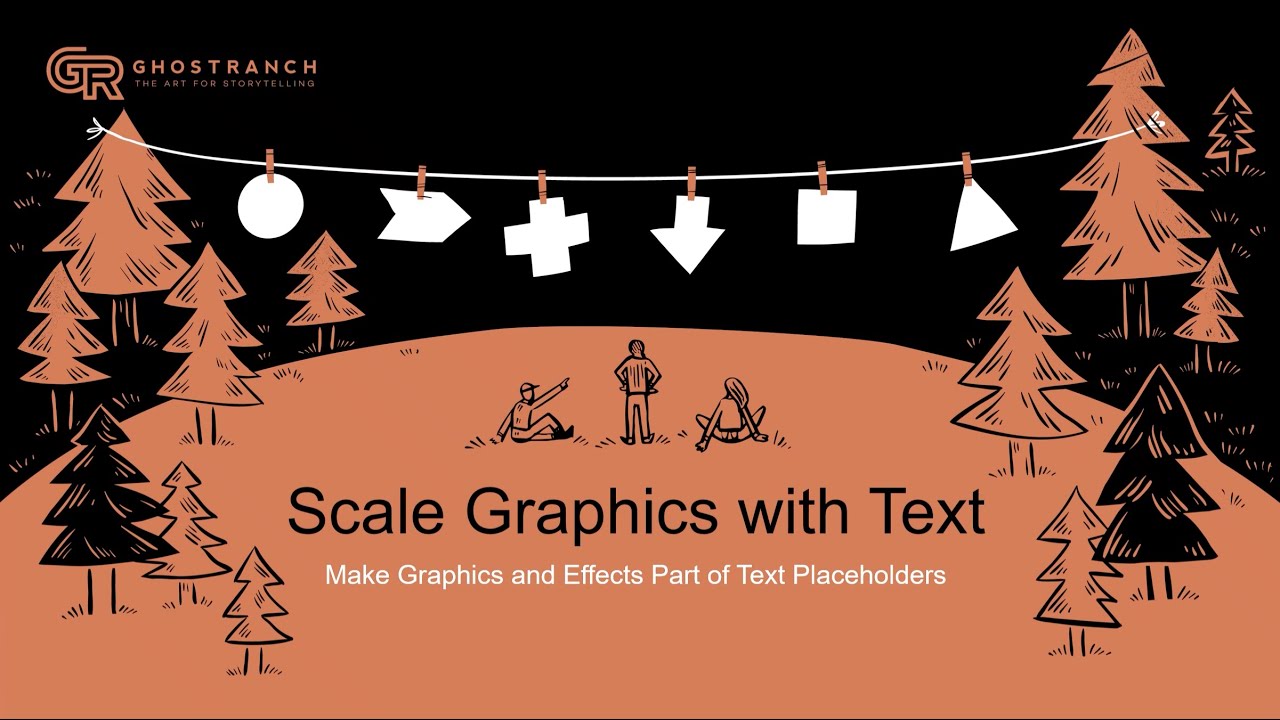 Scale Graphics with Text (QuickTip TUTORIALS) - YouTube