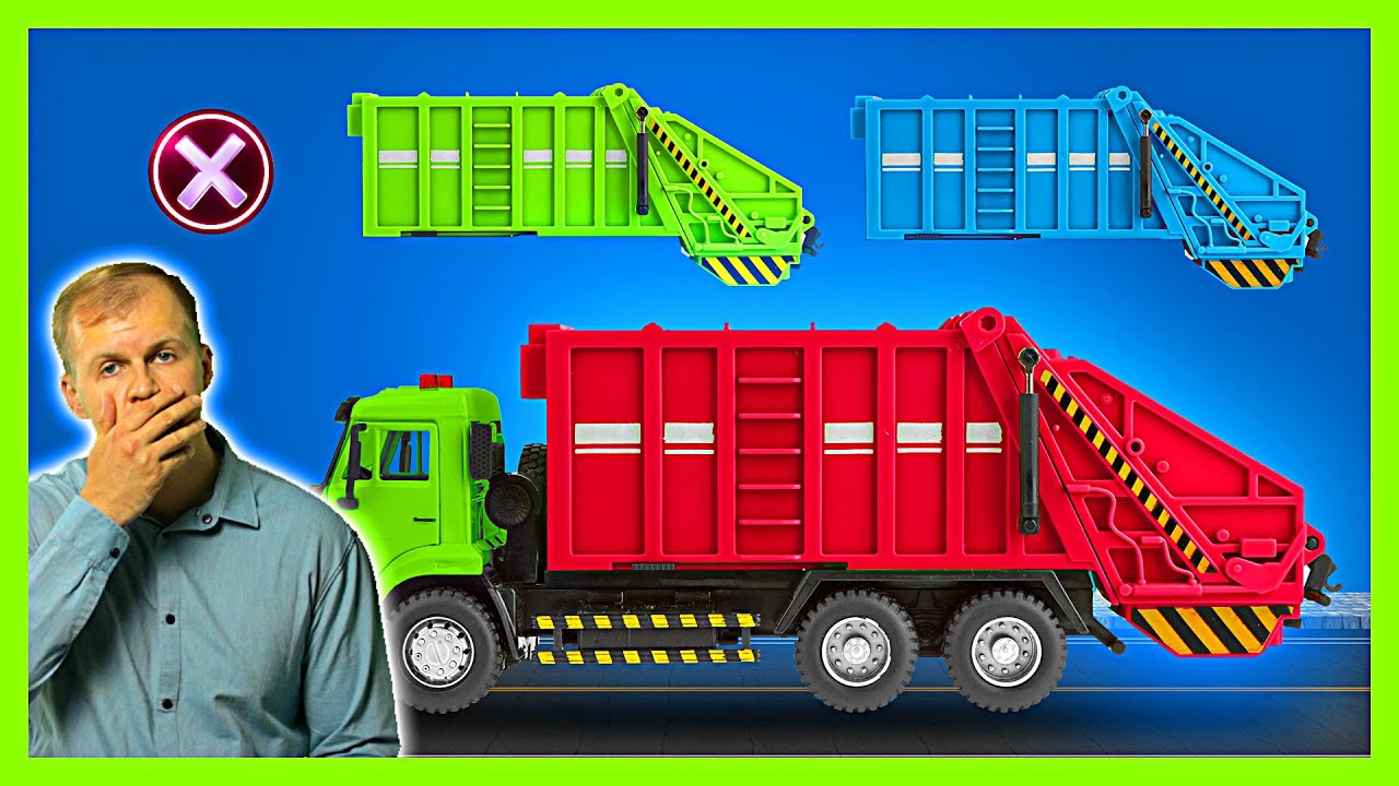 Colors for kids with garbage truck? Learn Colors for Kids ...